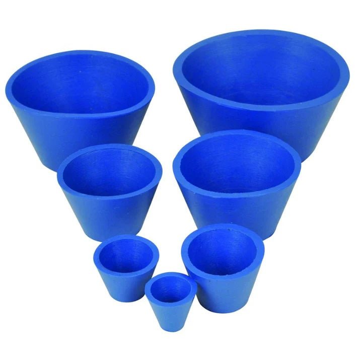 Buchner Funnel Rubber Cones - Silicone Rubber set of 7 — SmartLabs