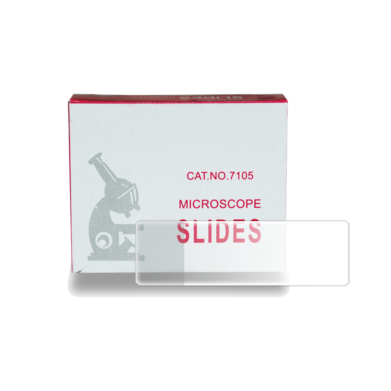 Single Frosted (7105) Microscope Slide- Ground Edges — SmartLabs