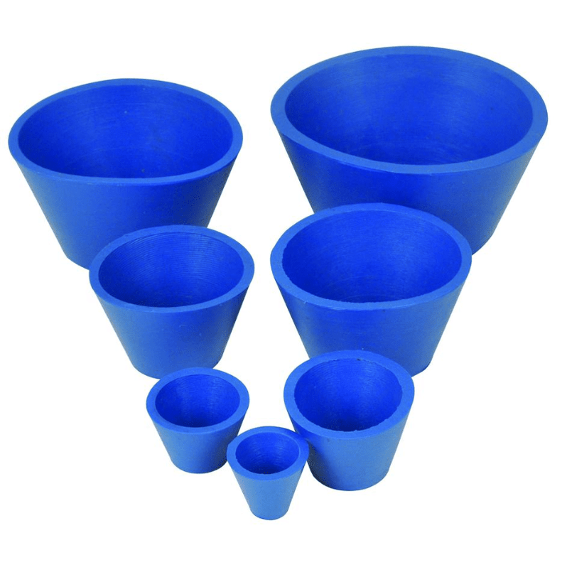 Buchner Funnel Rubber Cones - Natural Rubber set of 7 — SmartLabs