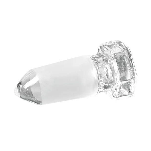 Hollow Stopper - Clear Glass — SmartLabs