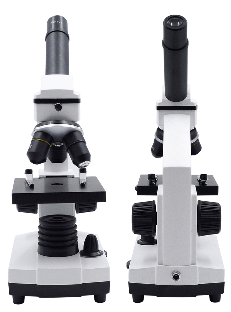 Monocular Student Microscope, 40x, 100x, 400x Magnification — SmartLabs